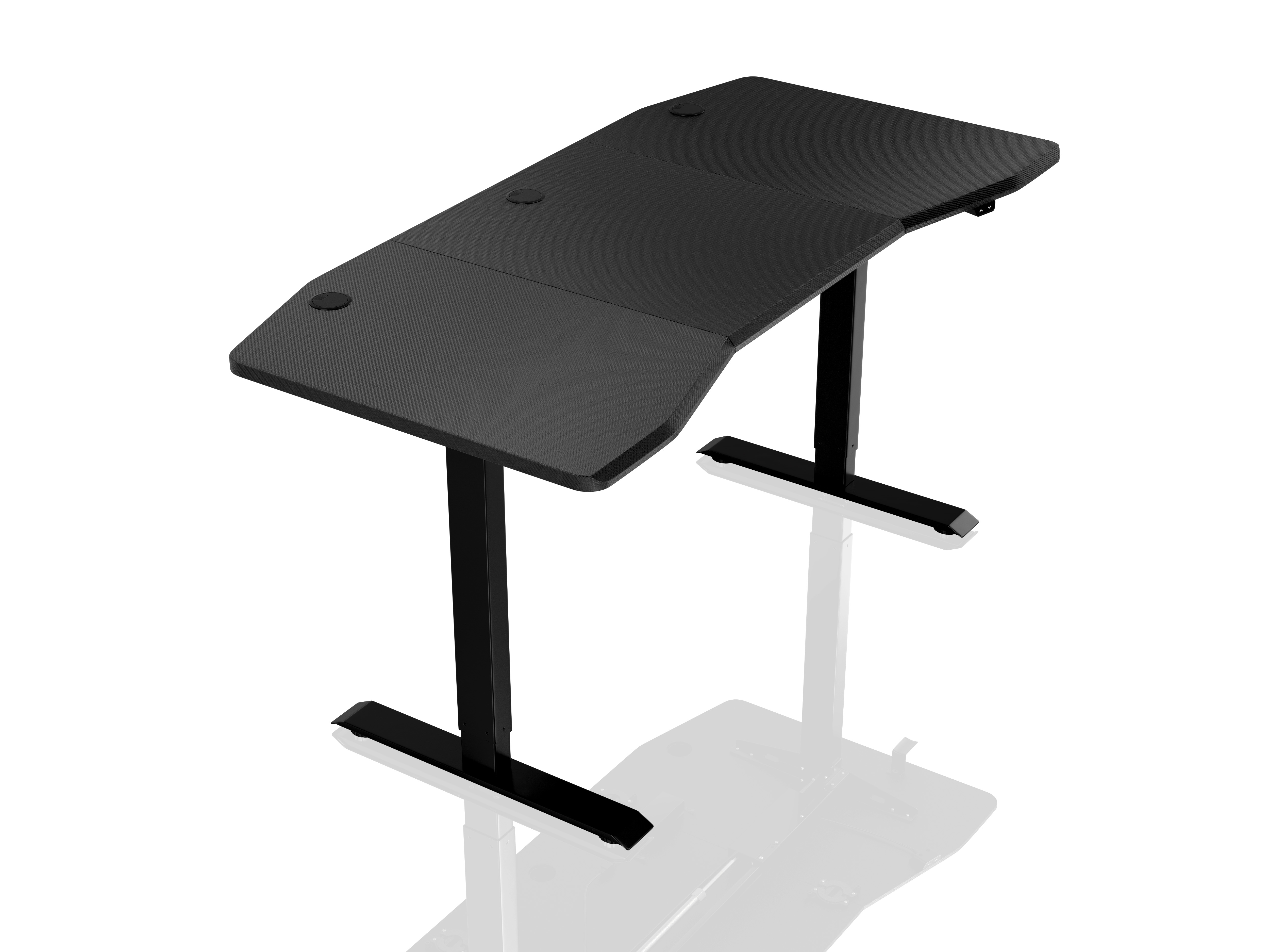 Gaming Desk D16E Carbon Black - electrically adjustable height