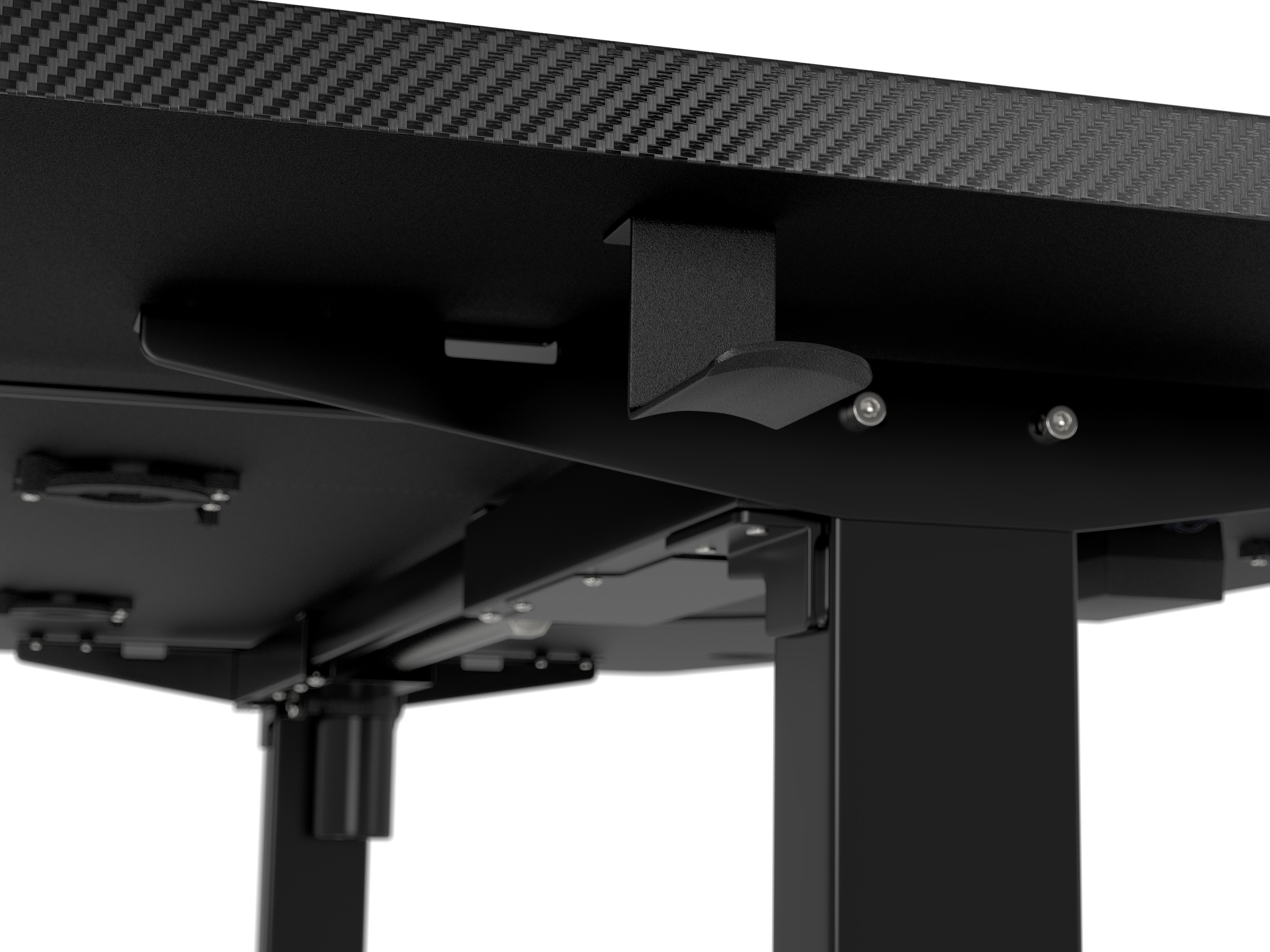 Gaming Desk D16E Carbon Black - electrically adjustable height